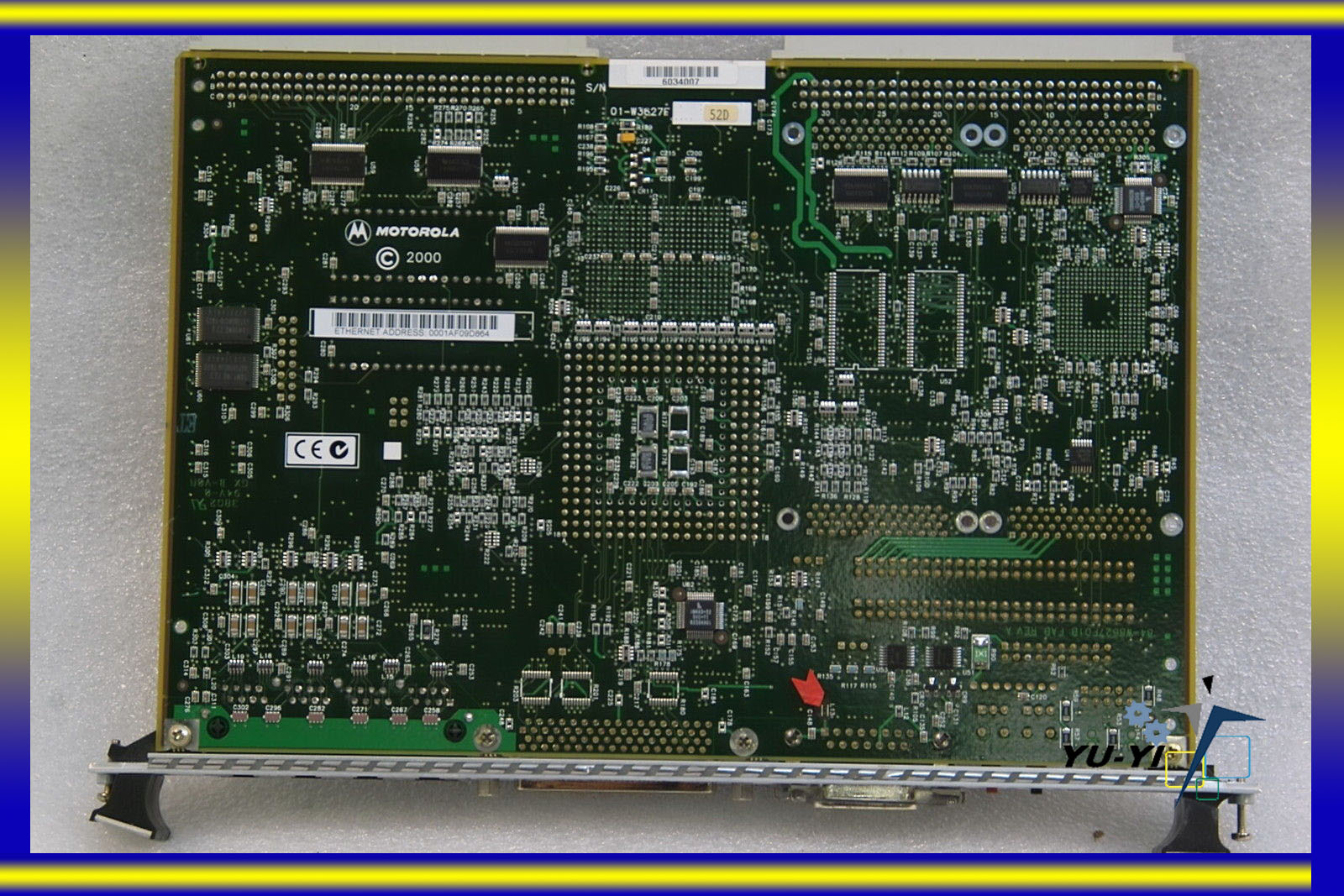 MOTOROLA MVME162 P242E,01-W3627F 52D BOARD - PLC DCS SERVO Control MOTOR POWER SUPPLY IPC ROBOT